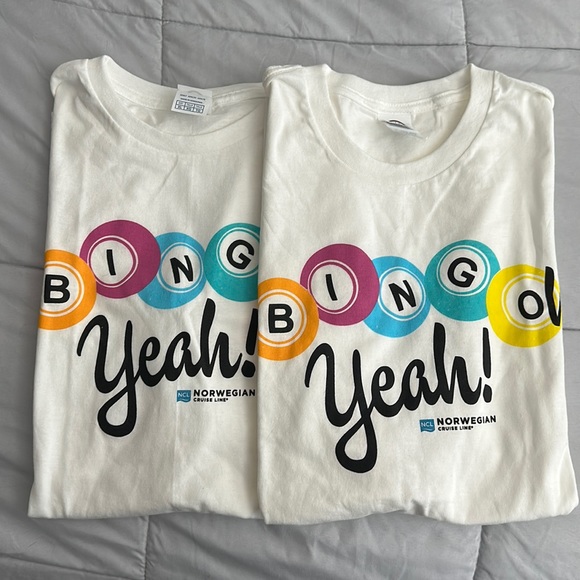 Delta Pro Wear | Tops | 2 Bingo Shirts | Poshmark